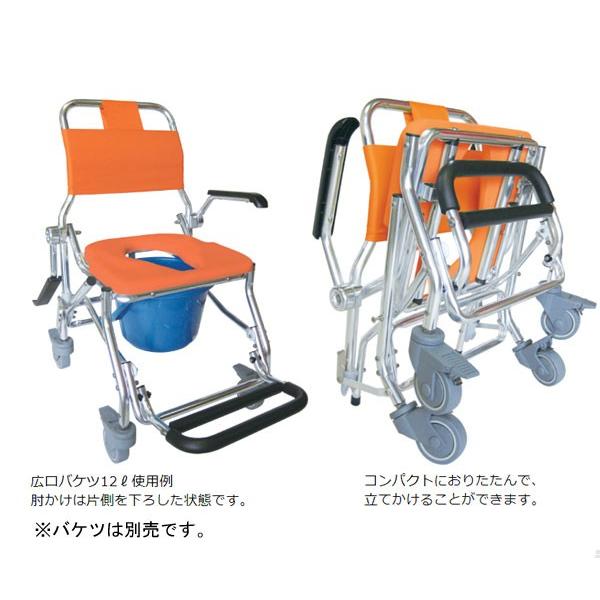 (代引き不可) シャワーキャリー LX-II No.5022 睦三 (お風呂 椅子 浴用椅子 シャワーキャリー 背付き 介護) 介護用品 :229219:介護用品店まごころショップmobile ...