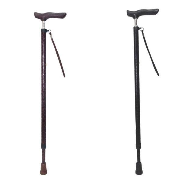 【在庫限り】杖 ステッキ おしゃれ 伸縮ジョイントレザーステッキ 69-NL2 69-NL1 島製作所 介護用品 : 介護用品店まごころショップmobile - 通販 - Yahoo!ショッピング