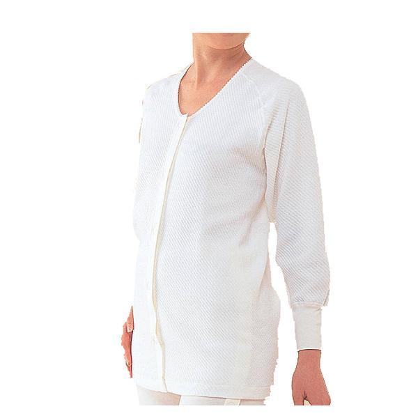 肌着 綿キルト前開き長袖スリーマー BM2 M L 神戸生絲 (介護 衣類 肌着) 介護用品 : 介護用品専門店 まごころショップ - 通販 - Yahoo!ショッピング