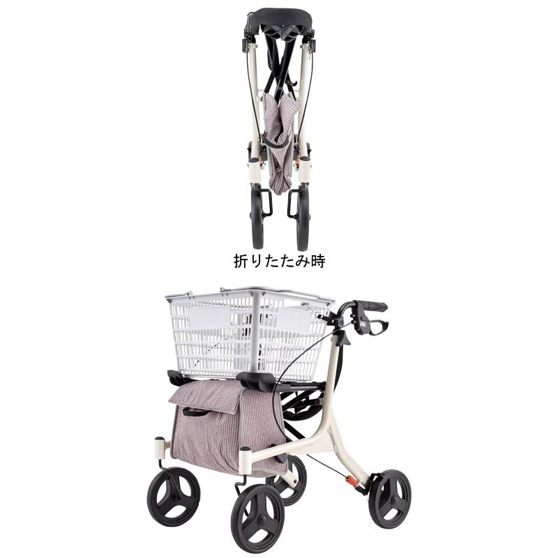 歩行車 ショッピングターン 532-325 アロン化成 (折りたたみ 歩行補助) 介護用品 :343870:介護用品専門店 まごころショップ - 通販 - Yahoo!ショッピング