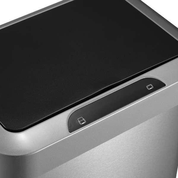 EKO ≪訳ありゴミ箱≫ホライゾンセンサービン 45L シルバー : EKOアウトレットストア - 通販 - Yahoo!ショッピング