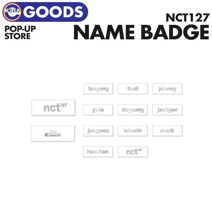 【即日発送】【 NCT127 アクリルネームバッチ Regular-irregular Ver. 】 エヌシーティー イリチル POP-UP STORE GOODS SMTOWN SUM 公式 ...
