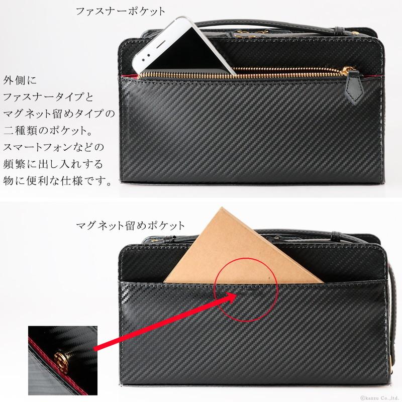 DIABLO セカンドバッグ メンズ ハンドバッグ ダブルファスナー