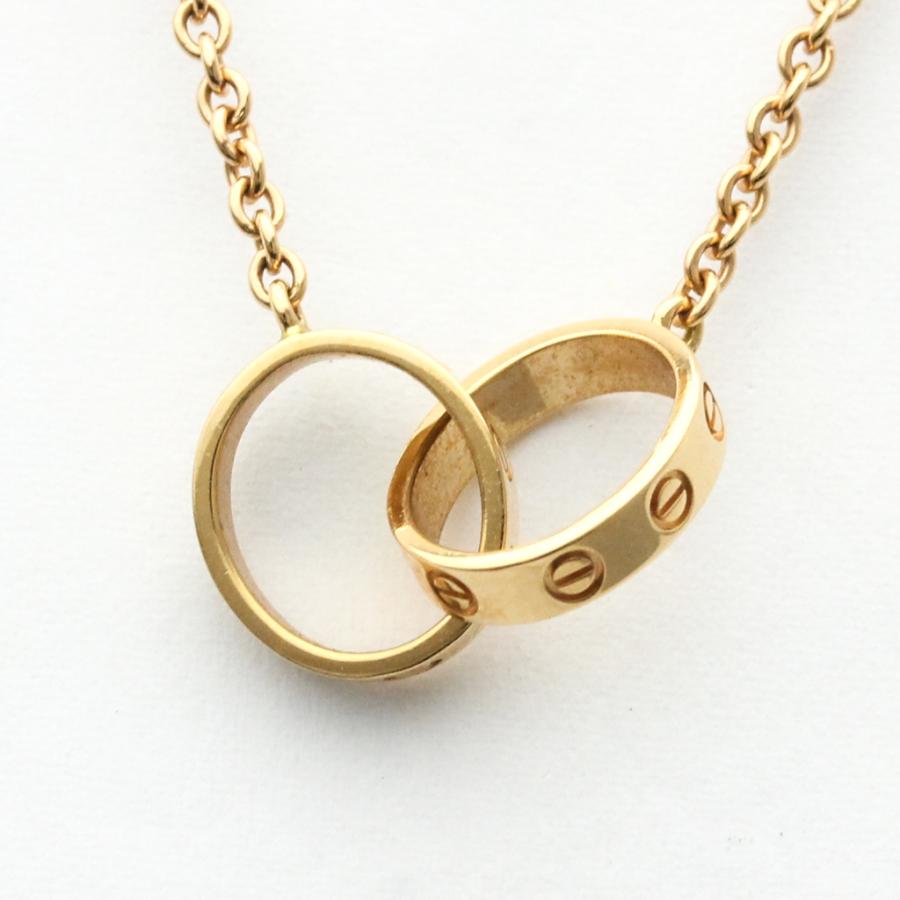 Cartier カルティエ ベビー ラブ ネックレス K18 ピンク ゴールド PG ペンダント 【中古】 : ELADYヤフーショップ - 通販 - Yahoo!ショッピング