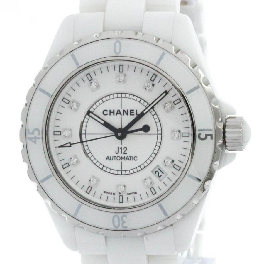 シャネル J12 12P ダイヤモンド セラミック 自動巻き メンズ 時計 H1629 【中古】 : ELADYヤフーショップ - 通販 - Yahoo!ショッピング