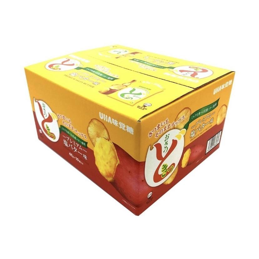 UHA おさつどきっ プレミアム塩バター味 65g × 10袋入り 大特価