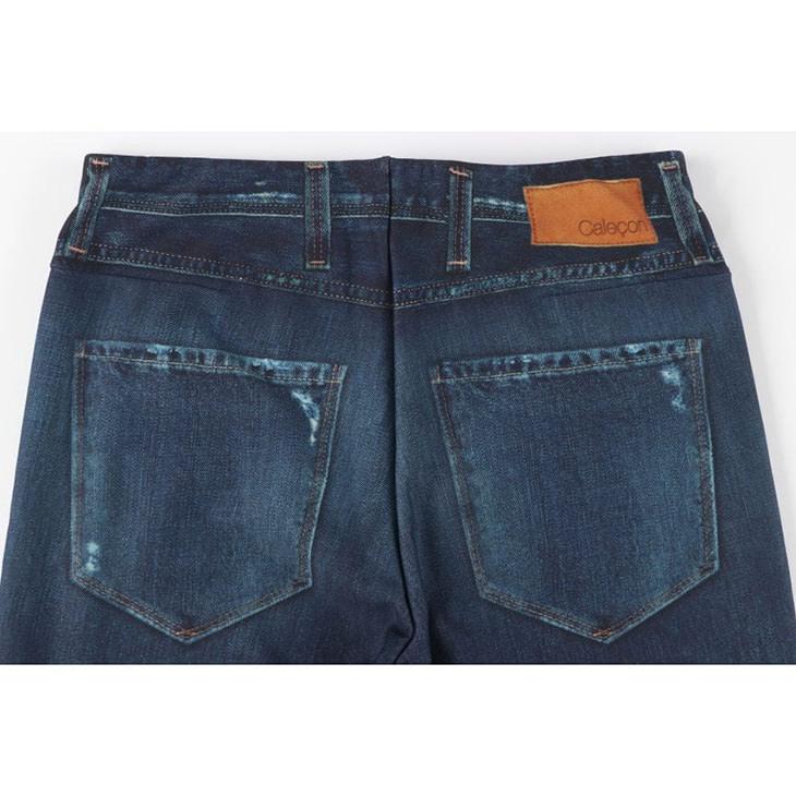 WACOAL（ワコール） まるでデニム カルソン ワイドシルエット 裏起毛