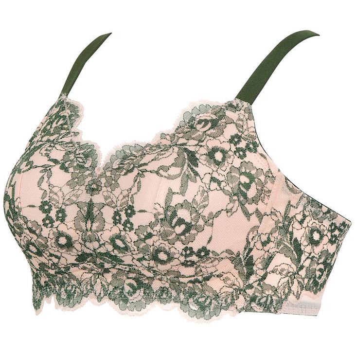 サルート Salute ワコール Wacoa ナイトアップブラ ドレッシィ ノンワイヤーブラ ブラジャー インポートライク レース レーシィ ...