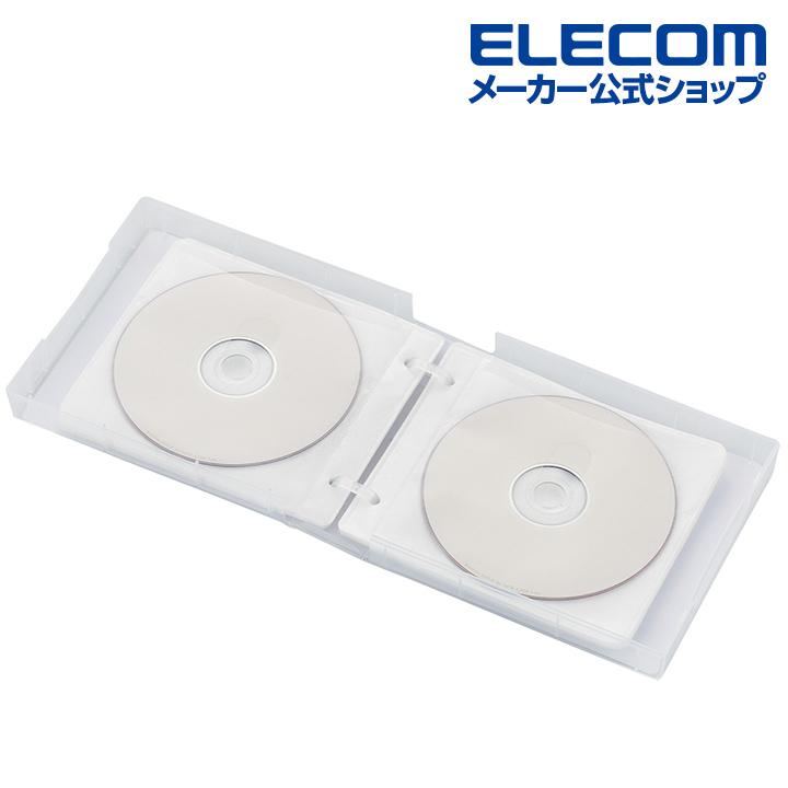 ELECOM エレコム Blu-ray CD DVD 対応 ケース ブルーレイ 24枚収納 クリア┃CCD-FBB24CR : エレコムダイレクトショップ - 通販 - Yahoo!ショッピング