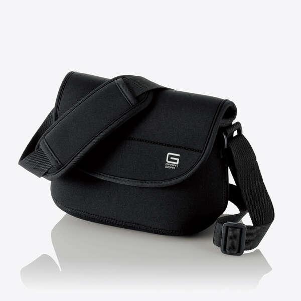 ELECOM エレコム GRAPH GEAR デジタル カメラショルダーバッグ デジカメケース ショルダー バッグ カメラ ブラック┃DGB-SSF01MBK : エレコムダイレクトショップ ...