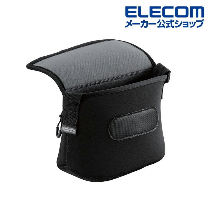 ELECOM エレコム GRAPH GEAR デジタル カメラショルダーバッグ デジカメケース ショルダー バッグ カメラ ブラック┃DGB-SSF01MBK : エレコムダイレクトショップ ...