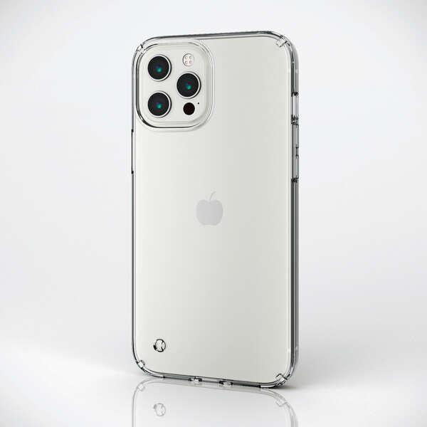 ELECOM iPhone 12 Pro Max 用 ハイブリッド ケース TRANTECT 新型 iPhone2020 6.7 インチ カバー クリア┃PM-A20CHVCCR エレコム ...