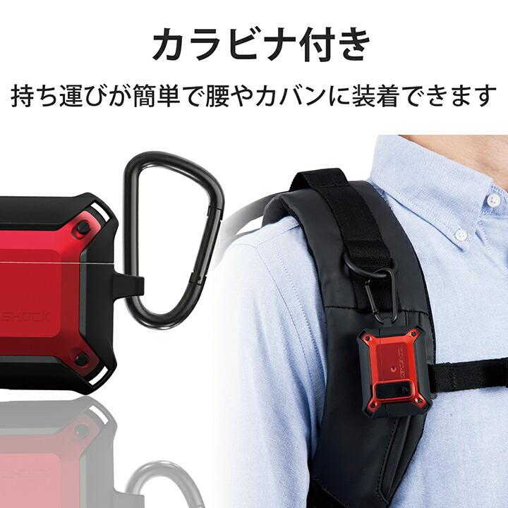 ELECOM エレコム AirPods Pro 用 ZEROSHOCK Lockケース ELECOM エレコム AirPods Pro 用 ZEROSHOCK Lockケース