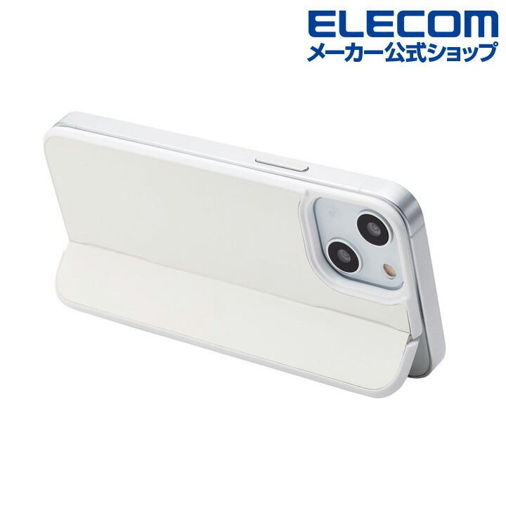 ELECOM iPhone 13 mini 5.4inch 用 背面パネル スタンド収納式カバー 2021 アイフォン ホワイト PM-A21AMAG01WH エレコム 在庫処分 : エレコム ...