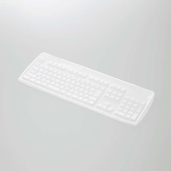 ELECOM エレコム HP Desktop OADG準拠日本語版109Aキーボード 対応 抗菌仕様 キーボード防塵カバー デスクトップ ...