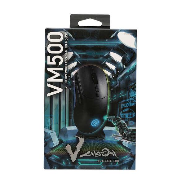 ELECOM（エレコム） マウス V custom VM500 ゲーミング マウス ブイカスタム 無線2.4GHz 35G 充電式 ブラック┃M-VM500BK : エレコムダイレクトショップ ...