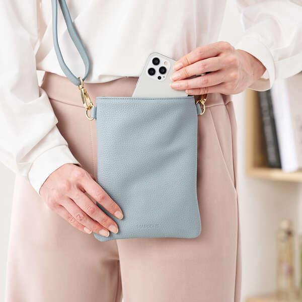 ELECOM エレコム スマートフォン 用 ショルダーポーチ MAPOCHE スマホ汎用 ダスティブルー┃P-MAP03BU : エレコムダイレクトショップ - 通販 - Yahoo!ショッピング