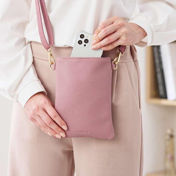 ELECOM（エレコム） スマートフォン 用 ショルダーポーチ MAPOCHE スマホ汎用 ショルダーポーチ ダスティピンク┃P-MAP03PN : エレコムダイレクトショップ - 通販 ...