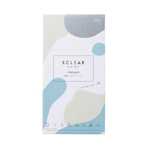 エレコム ECLEAR MIST FIREPLACE 加湿器 アロマデイフューザー エクリアミスト AC電源 ホワイト 約80ml┃HCE-HU2207AWH :4549550264754 ...