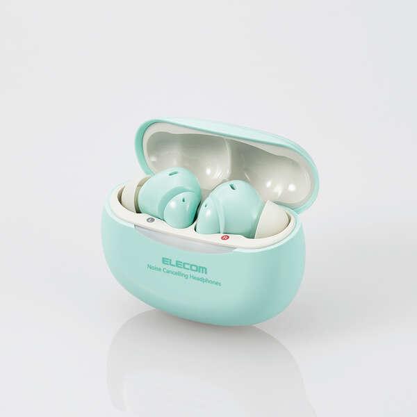 ELECOM 完全 ワイヤレス Bluetooth ヘッドホン イヤホン 5.2 ノイズキャンセリング対応 AAC対応 ブルートゥース グリーン┃LBT-TWS15GN エレコム 在庫処分 ...
