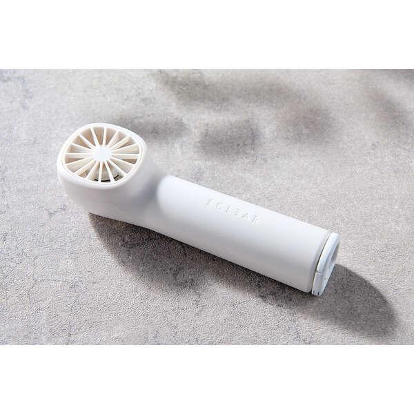 ELECOM エレコム USB扇風機 ECLEAR flow スポットファン カラビナ付 コンパクト ミネラルホワイト 1400mAh┃FAN-U233WH : エレコムダイレクトショップ ...