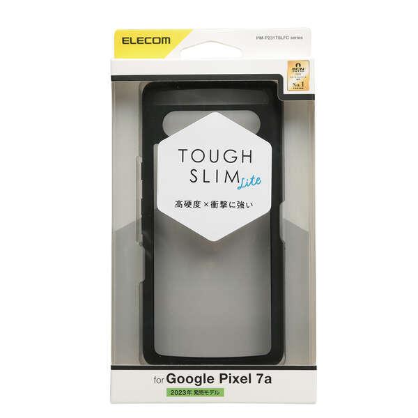 ELECOM（エレコム） Google Pixel 7a 用 TOUGH SLIM LITE フレームカラー GooglePixel 7a グーグルピクセル ハイブリット ケース カバー ...