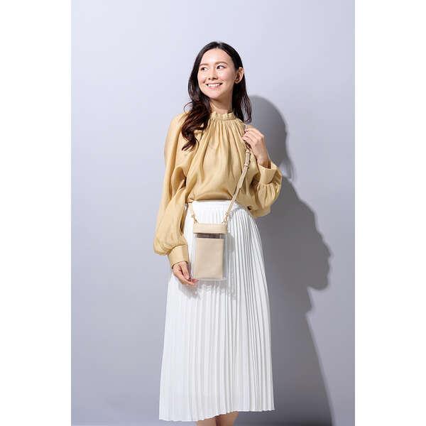 ELECOM スマートフォン用 ショルダーポーチ MAPOCHE スマホ汎用 クリアポケットタイプ ミルクティーホワイト┃P-MAP06WH エレコム 在庫処分 : エレコムダイレクトショップ ...