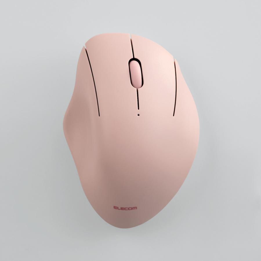 ELECOM（エレコム） USB 無線 Bluetoothマウス SHELLPHA 3ボタン Mサイズ ブルートゥース ワイヤレス 抗菌仕様 静音設計 ピンク M-SH10MBSKPN ...