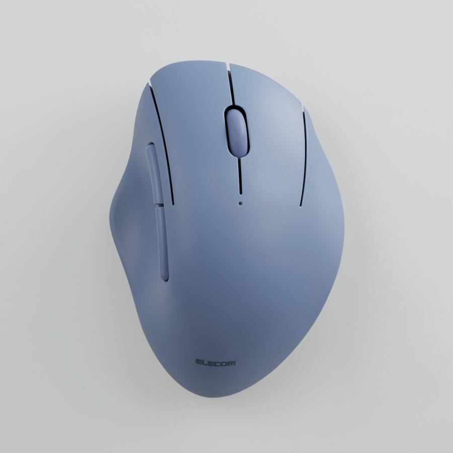 ELECOM（エレコム） USB 無線 Bluetoothマウス SHELLPHA 5ボタン Mサイズ ブルートゥース ワイヤレス 抗菌仕様 静音設計 ネイビー M-SH20MBSKNV ...