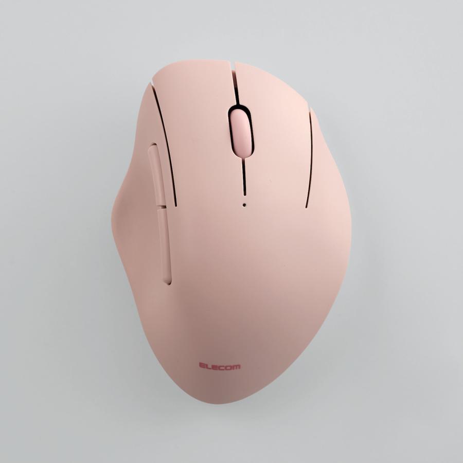 ELECOM エレコム USB 無線 Bluetoothマウス SHELLPHA 5ボタン Mサイズ ブルートゥース ワイヤレス 抗菌仕様 静音設計 ピンク M-SH20MBSKPN ...