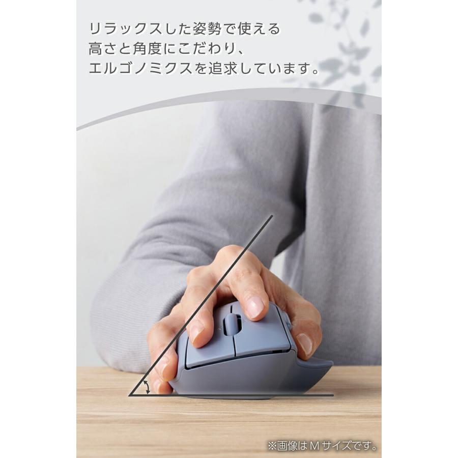 エレコム USB 無線 Bluetoothマウス SHELLPHA 5ボタン +チルト Sサイズ ブルートゥース ワイヤレス 抗菌仕様 静音設計 ネイビー M-SH31MBSKNV ...