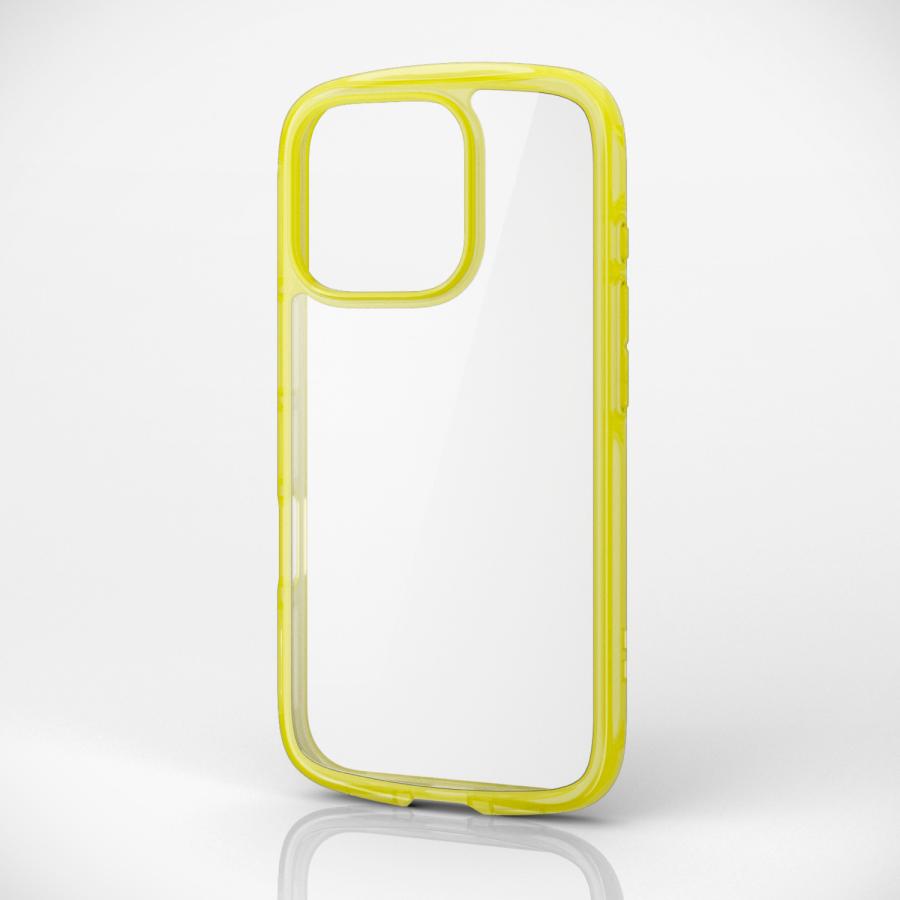 ELECOM エレコム iPhone 16 Pro 用 TOUGH SLIM LITE ハイブリッド ケース カバー クリアイエロー PMCA24CTSLAFCYL 在庫処分 : エレコム ...