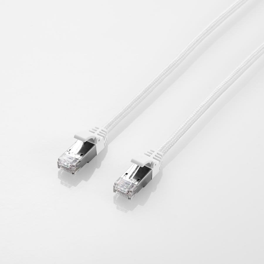 ELECOM（エレコム） CAT8 LANケーブル 爪折れ防止 メッシュ 7.0m ホワイト ECLD-OCM/WH70 : エレコムダイレクトショップ - 通販 - Yahoo!ショッピング