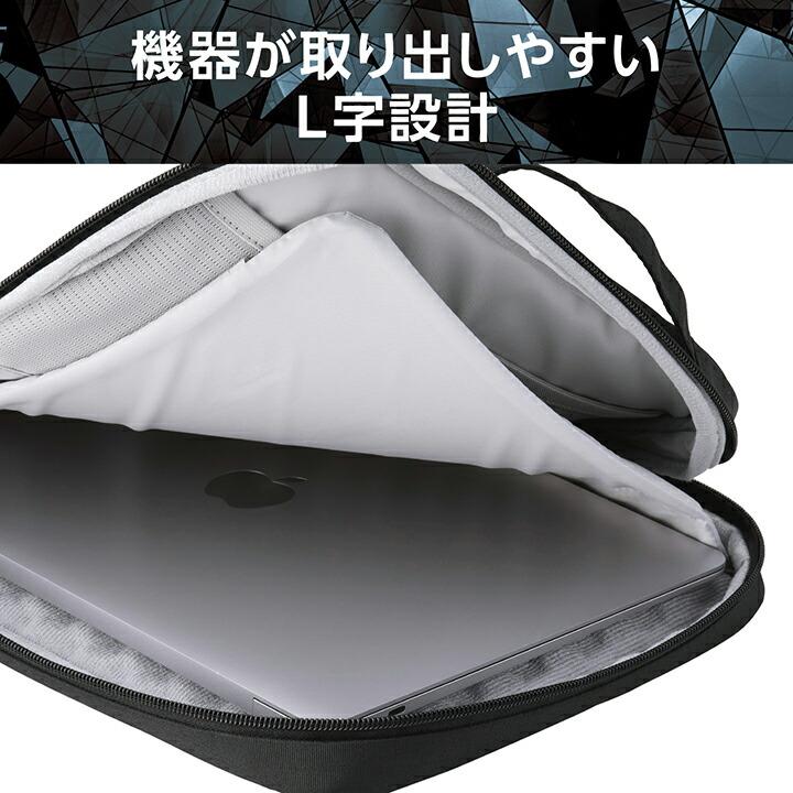 ELECOM エレコム PC 用 インナーバッグ ZEROSHOCK 13.3インチ 整理タイプ 縦型 ポリエステル ブラック ZSB-IBPRVP13BK : エレコムダイレクトショップ ...