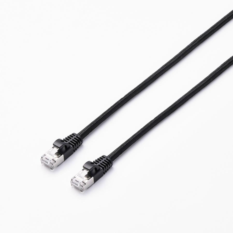 ELECOM エレコム Cat7 LANケーブル 高耐久 メッシュ CAT7 10.0m ブラック LD-TWSM/BK100 : エレコムダイレクトショップ - 通販 - Yahoo!ショッピング