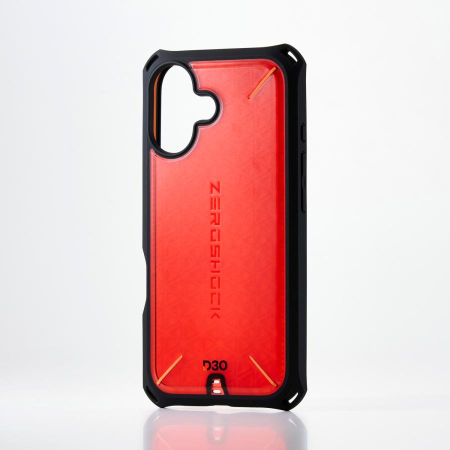 ELECOM エレコム iPhone 17 用 ZEROSHOCK ケース D3O iPhone17 レッド PM-A25AZEROD3RD : エレコムダイレクトショップ - 通販 ...