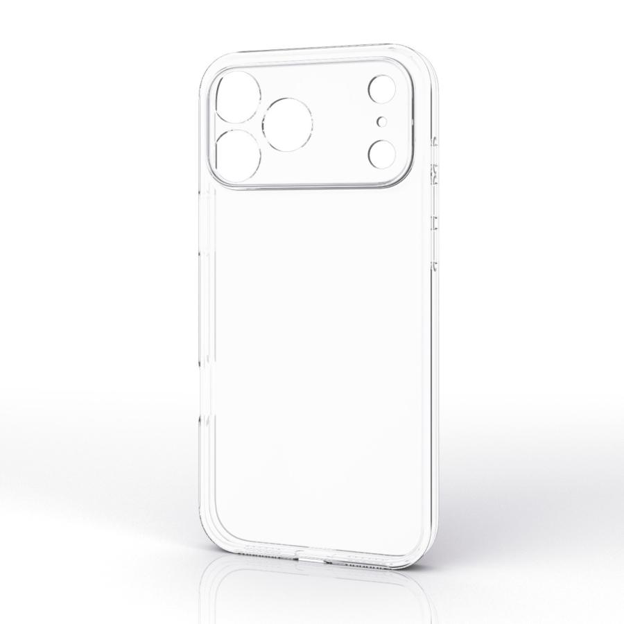 ELECOM エレコム iPhone 17 Pro Max 用 ソフトケース 極限 メタルステッカー付 iPhone17 ソフト ケース カバー クリア PM-A25DUCTKCR ...