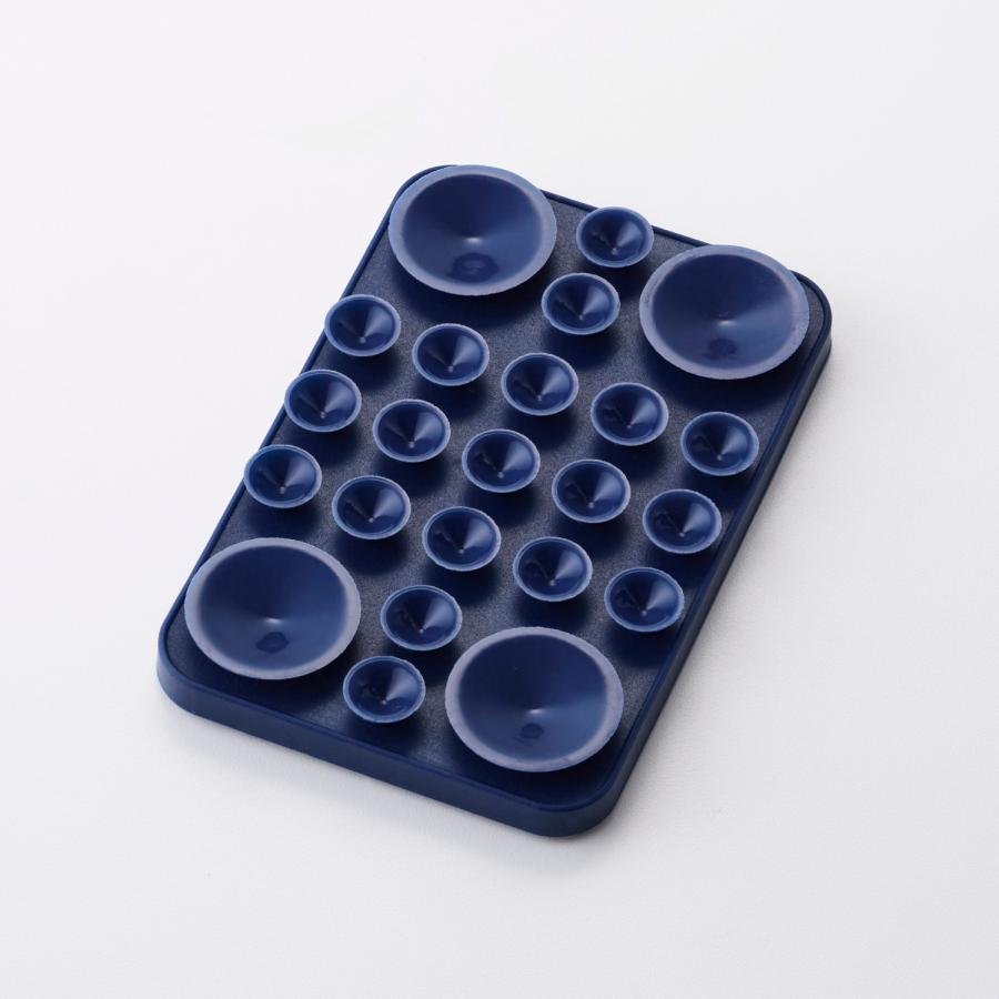 ELECOM エレコム TakoPita 吸盤スマホパッド MAGKEEP スマホ シリコン パッド マグネット吸着タイプ タイプ ネイビー P-TKPTMAG01NV : エレコムダイレクト ...