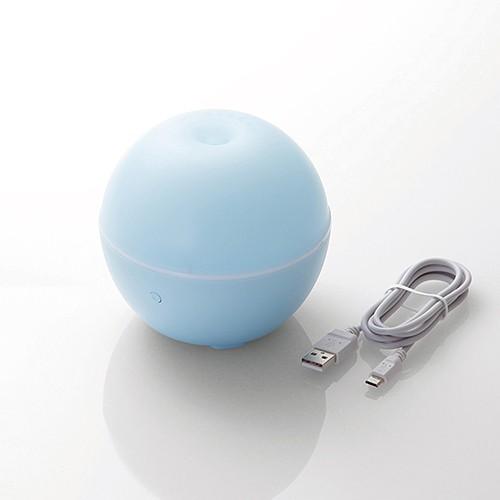ELECOM エレコム USB加湿器 パーソナル加湿器 エクリア ミスト 抗菌 減菌率99.9% 超音波式 ブルー ECLEAR MIST 約80ml┃HCE-HU01BU : エレコム ...