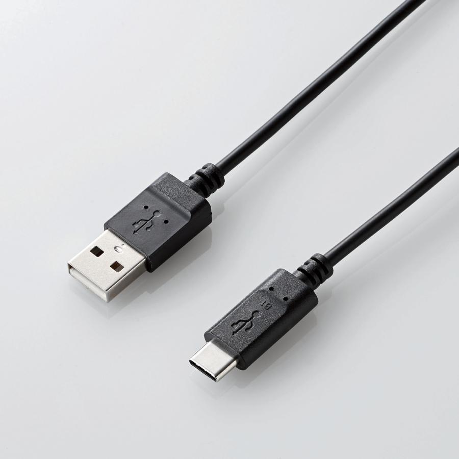 ELECOM スマートフォン用 USBケーブル USB2.0 やわらか、A‐C Type-C 0.3m ブラック MPA-ACY03BK エレコム 在庫処分 : エレコムダイレクトショップ ...