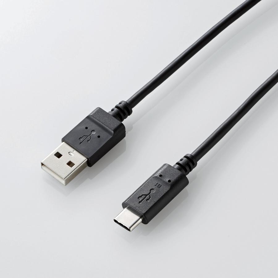 ELECOM スマートフォン用 USBケーブル USB2.0 やわらか、A‐C Type-C 1.2m ブラック MPA-ACY12BK エレコム 在庫処分 : エレコムダイレクトショップ ...