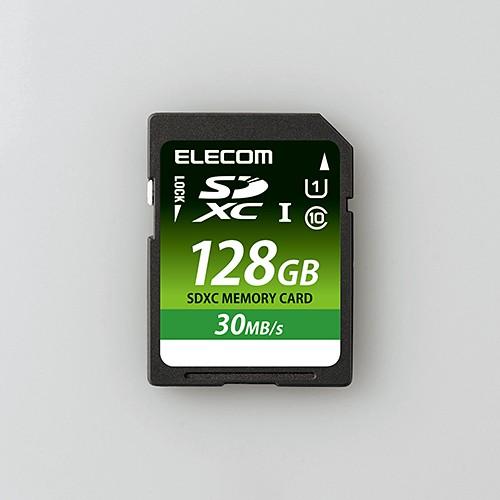 ELECOM エレコム 128GB SDメモリカード UHS-I対応 データ復旧サービス付き 128GB┃MF-FSD128GU11LR : エレコムダイレクトショップ - 通販 ...