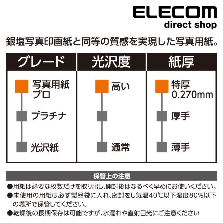 ELECOM エレコム 光沢写真用紙 印画紙特厚 黒を極めた光沢写真用紙プロ ハガキ 50枚 ホワイト 50枚┃EJK-RCH50分 : エレコムダイレクトショップ - 通販 - Yahoo ...