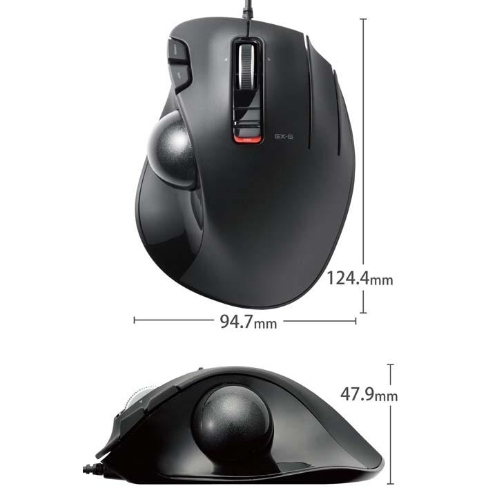 ELECOM エレコム トラックボールマウス 有線 6ボタン USB ELECOM エレコム トラックボールマウス 有線 6ボタン USB