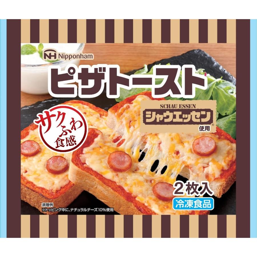 「冷凍」日本ハム シャウエッセン使用 ピザトースト 136g×4 : エレフショップ - 通販 - Yahoo!ショッピング