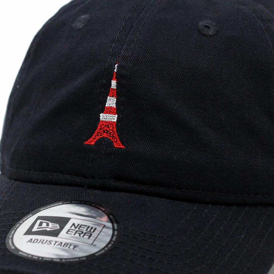 NEW ERA（ニューエラ） 東京タワー キャップ 帽子 刺繍モチーフ 東京を象徴する建造物 TOKYO TOWER 9THIRTY 紺 ...