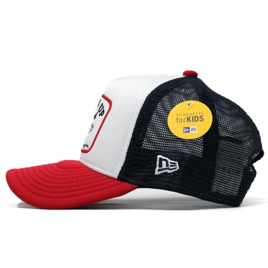 NEW ERA（ニューエラ） キッズ 帽子 子供用 スヌーピー 帽子 Youth 9FORTY A-Frame トラッカー PEANUTS ...