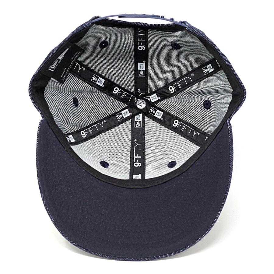 NEW ERA デニム キャップ キッズ ニューエラ 帽子 子供用 NEWERA Child 9FIFTY 男の子 恐竜 ベースボールキャップ ...