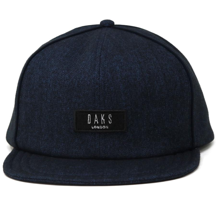 DAKS（ダックス） メンズ キャップ ブランド タグ付き 帽子 パイピング 送料無料 メール便 シンプル 秋冬 ワッペン 紺 チャコール : ELEHELM帽子通販専門店 - 通販 ...