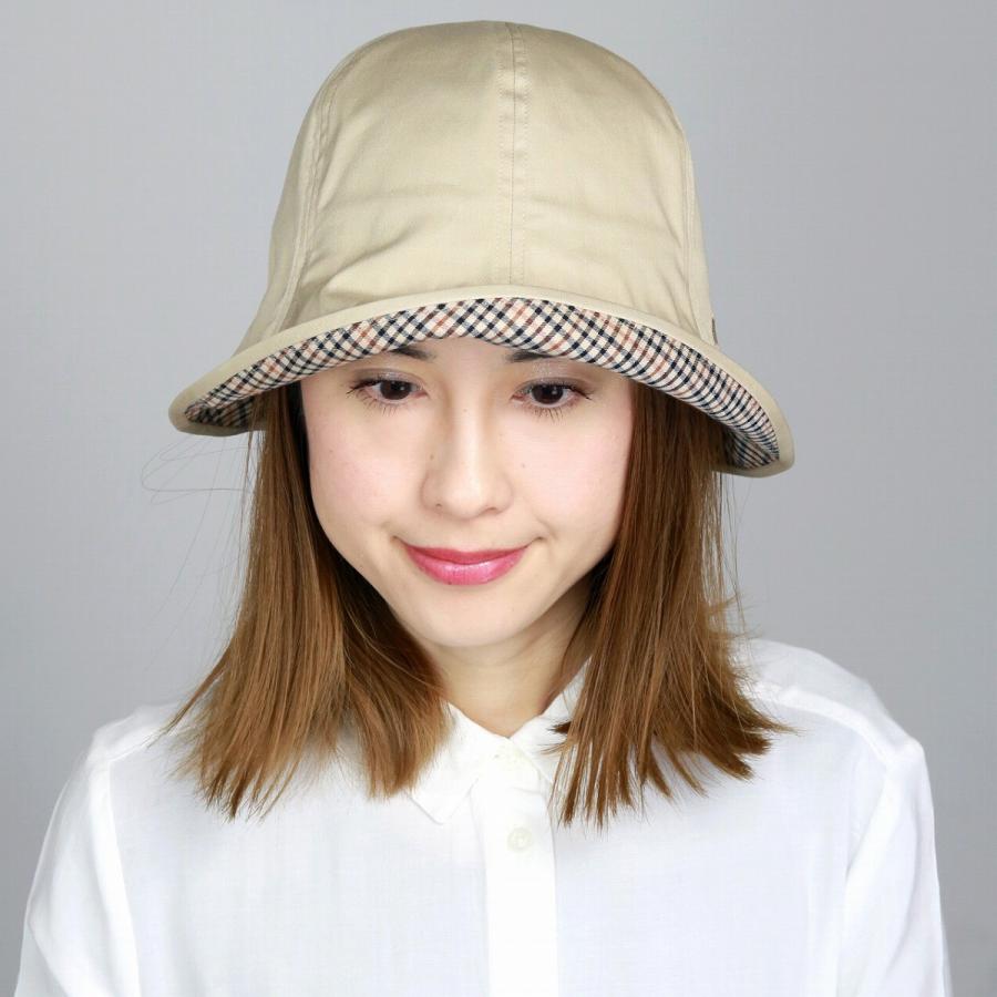 DAKS UV加工 チューリップハット 帽子 レディース ハット 婦人 ダックス 日本製 ハウスチェック 春夏 ベージュ : ELEHELM帽子通販専門店 - 通販 - Yahoo!ショッピング